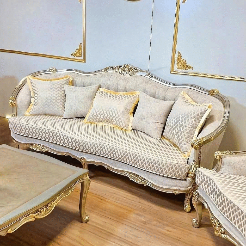 Luxury Wooden Sofa design modular sofa set Price in Pakistan