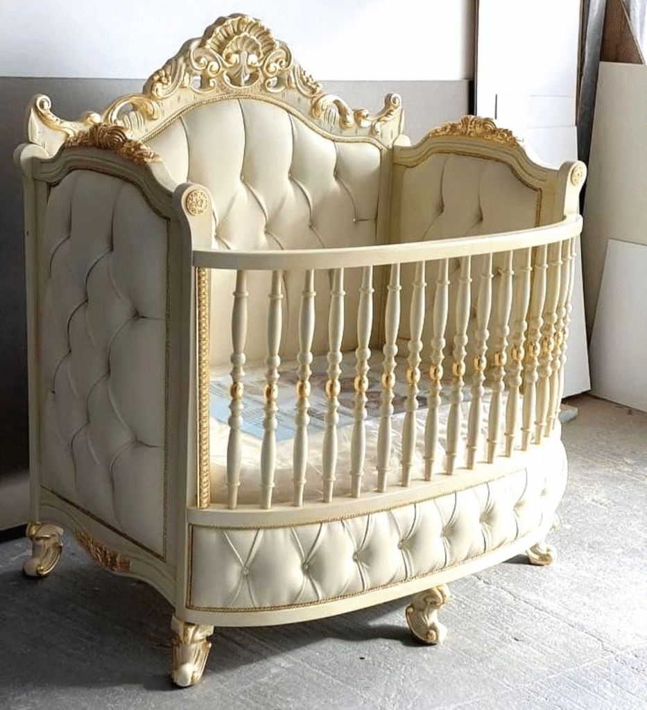 Wooden Baby Cot in Pakistan – Durable & Safe Cot Designs for