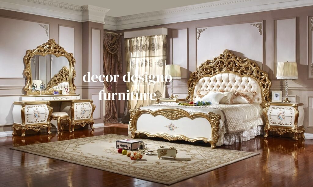 Luxury Royal Wooden Bed Frame – New Double Bed Designs