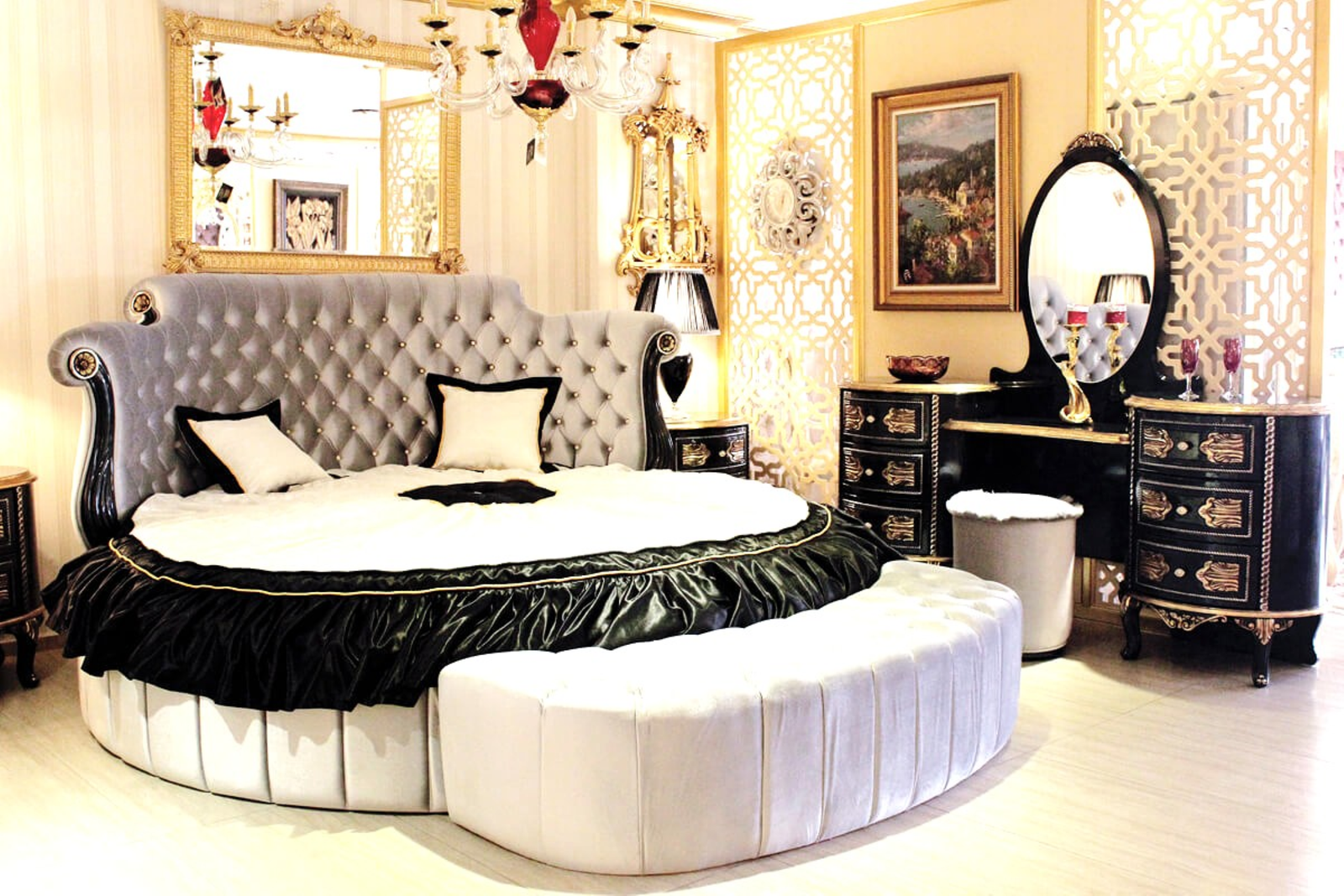 Modern round bed design – Unique Style for Bedrooms