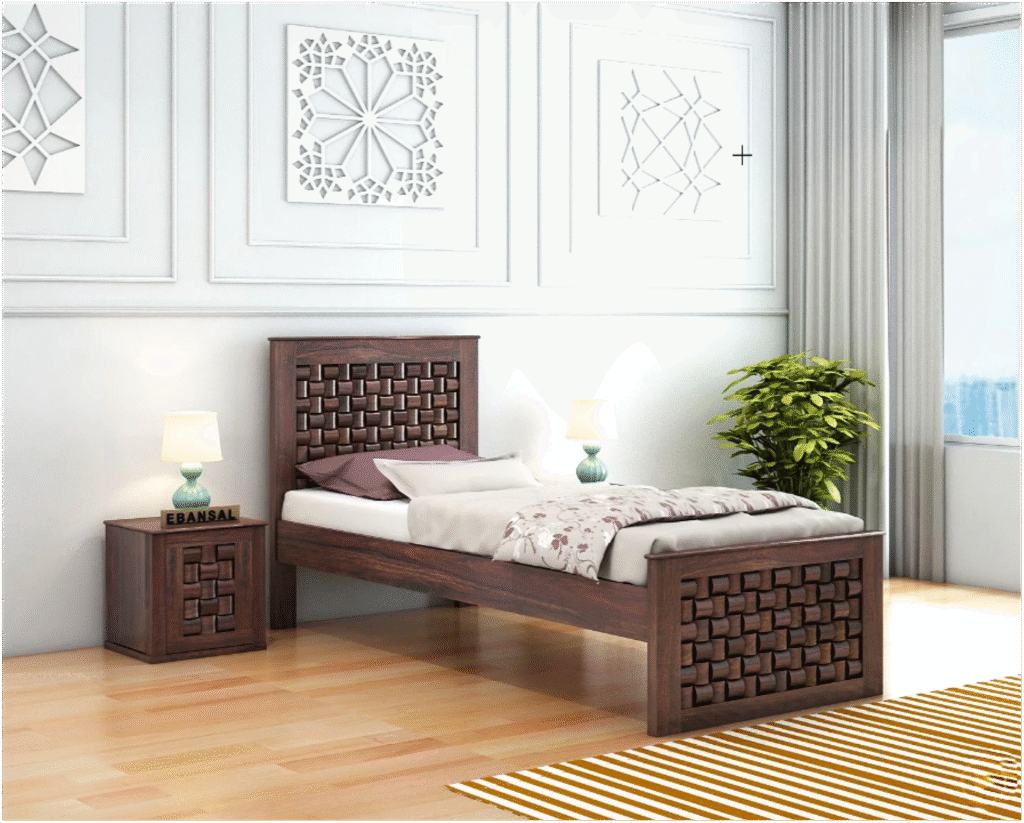 Smart Single Bed with Storage for Space Saving