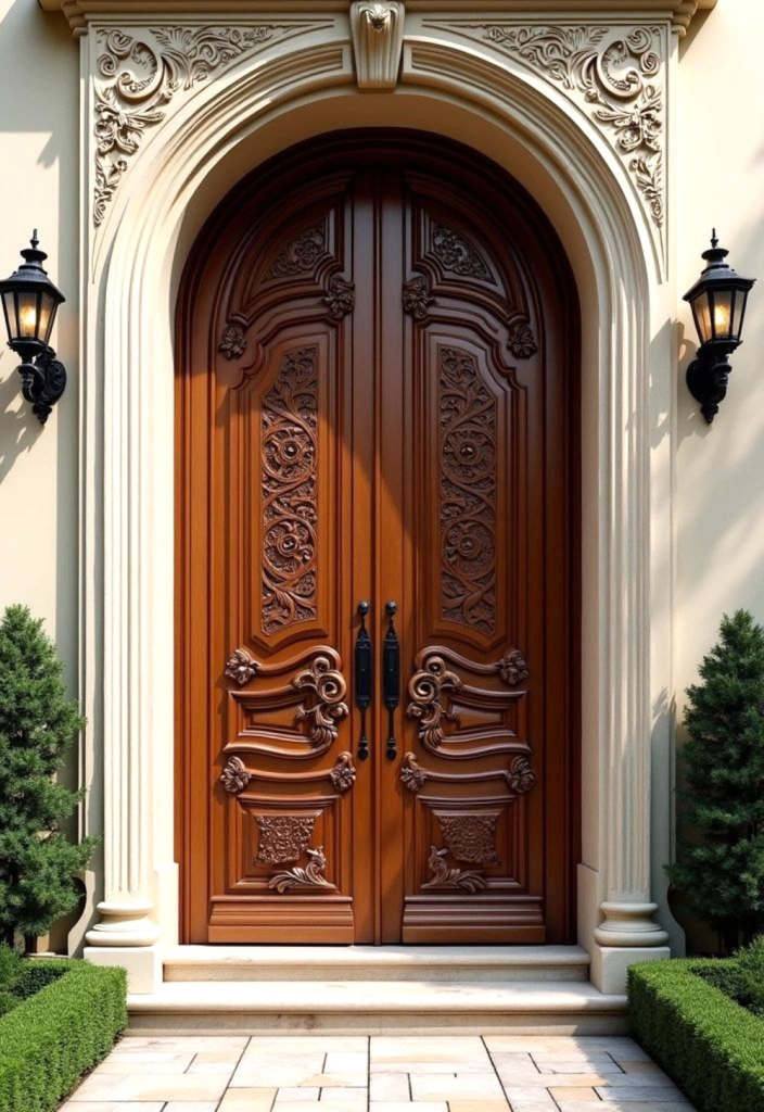 Luxury Wooden Door Design Buy Solid Wood Doors Online