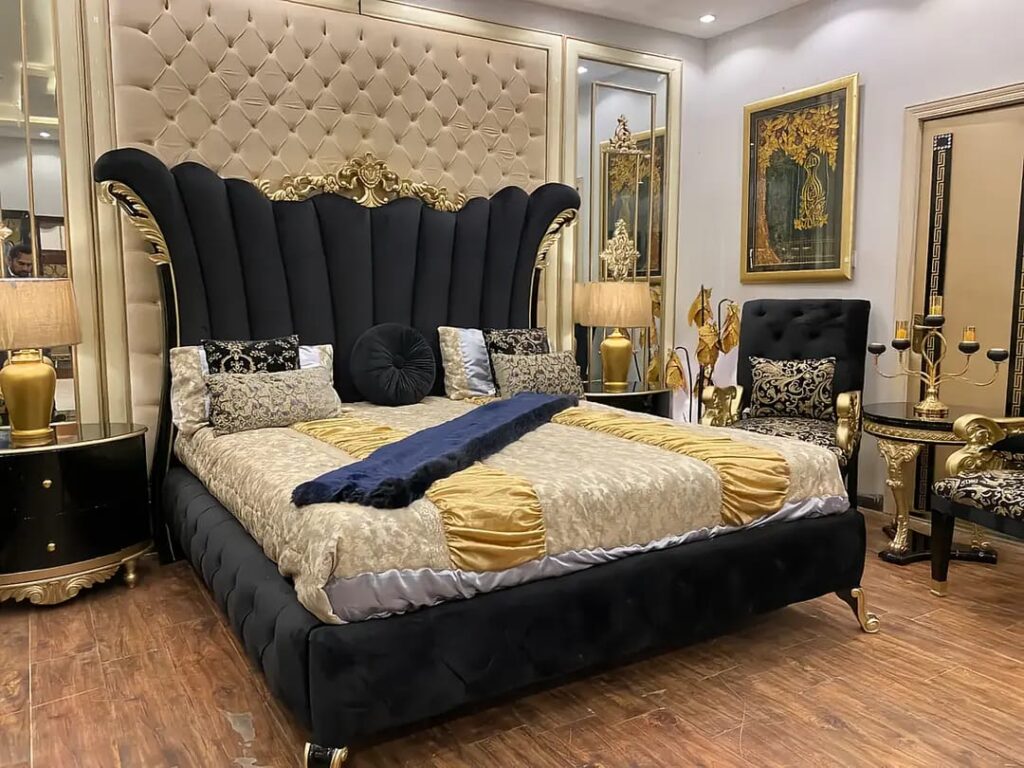 Luxury Bed Set in Chiniot – Modern Beds in Pakistan