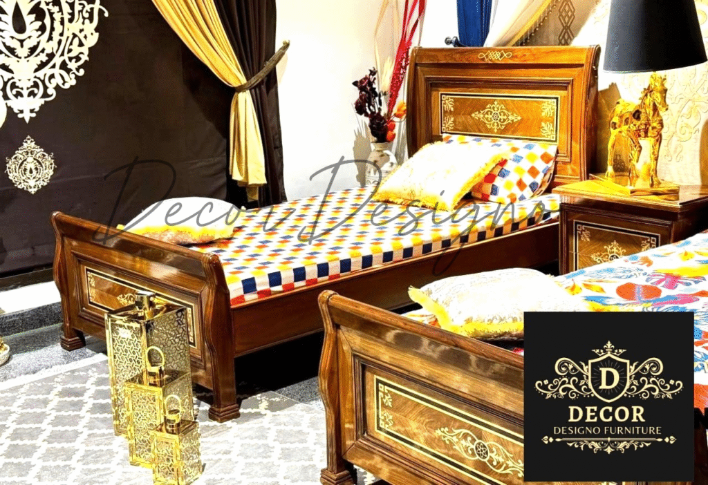 Comfortable Single Bed Designs for Small Spaces chiniot
