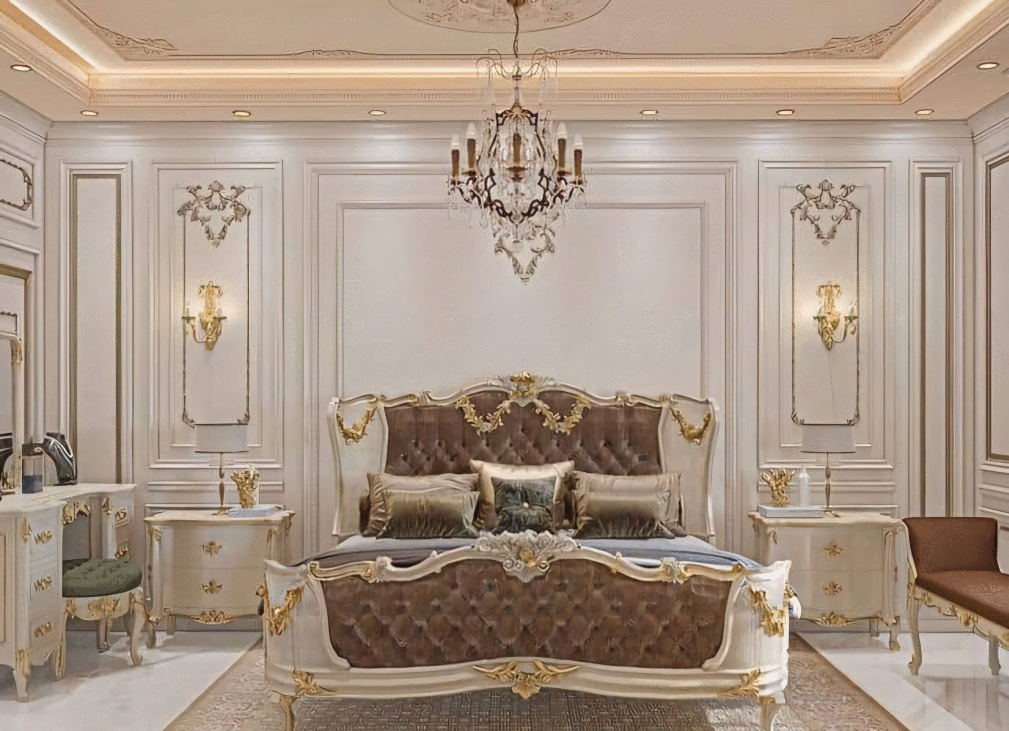 Double Bed Designs in Wood for Every Bedroom Luxury King