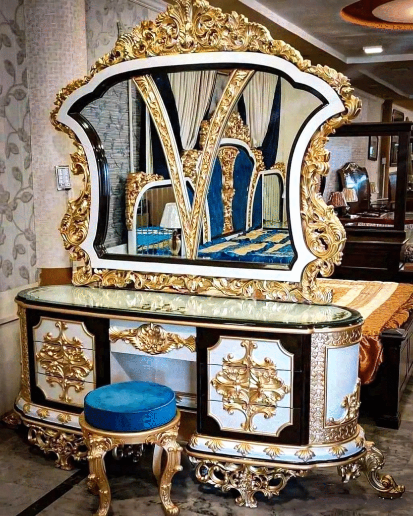 Double Bed Design & Modern Bed Ideas Handmade Solid Wood Bed