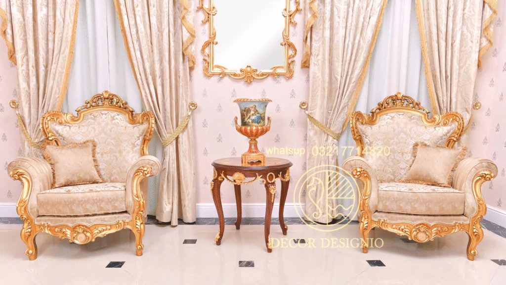 Luxury Sofa Set Designs for Modern Living Elegant 7-Seater