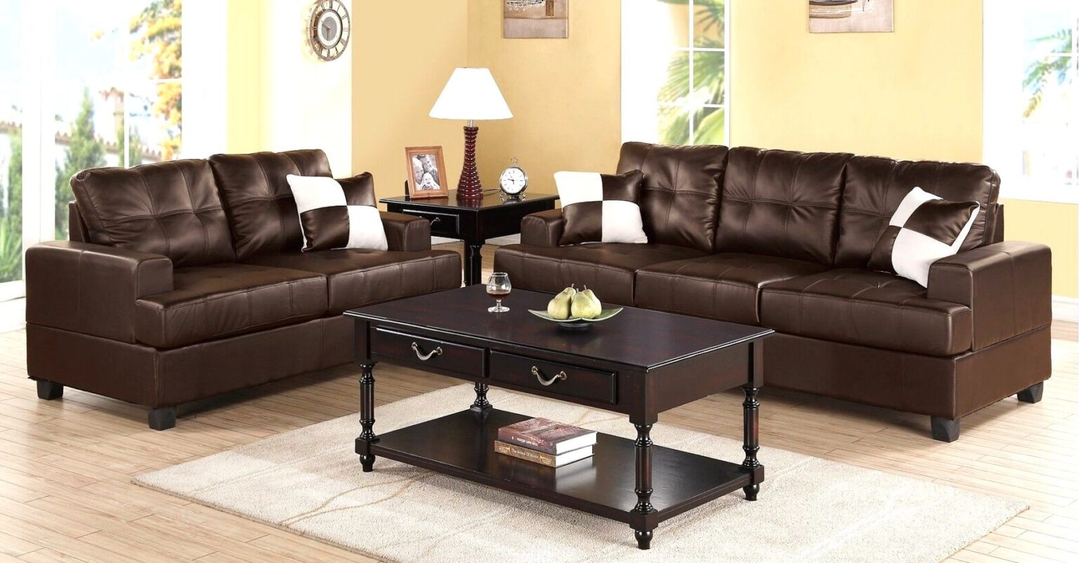 Modern & Luxury Sofa Sets 7-Seater Leather & Chinioti Design