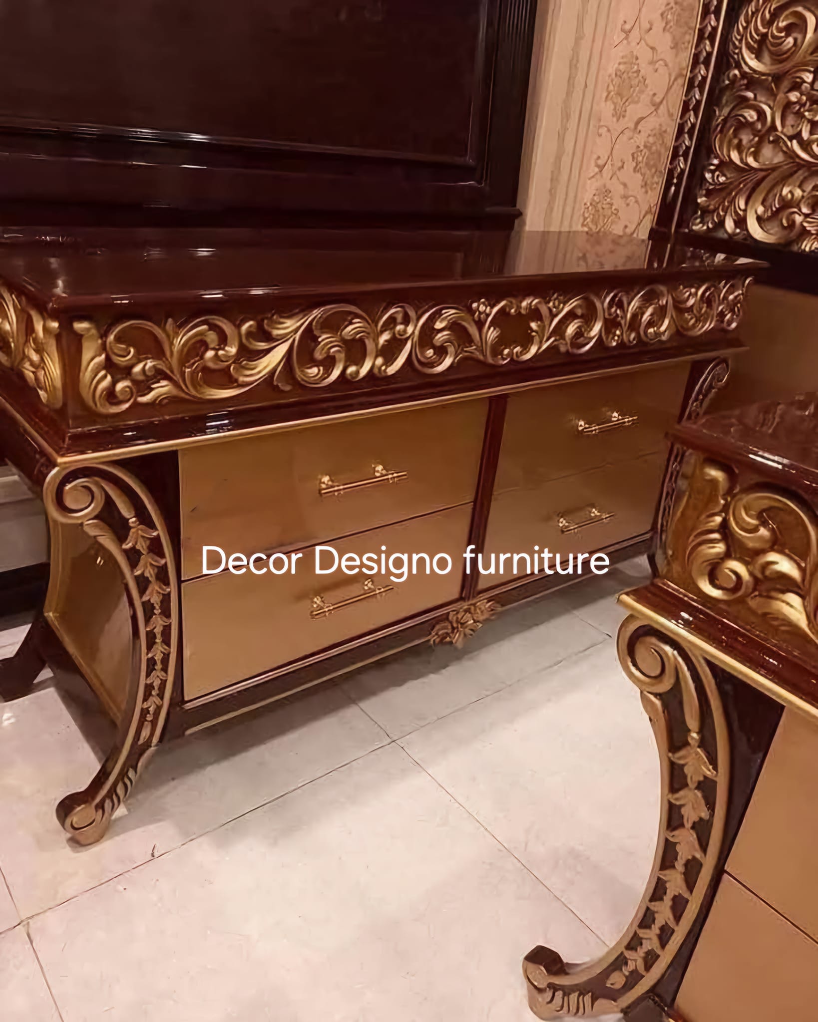 Luxury Bed Design in Pakistan Global King &Queen Size Double