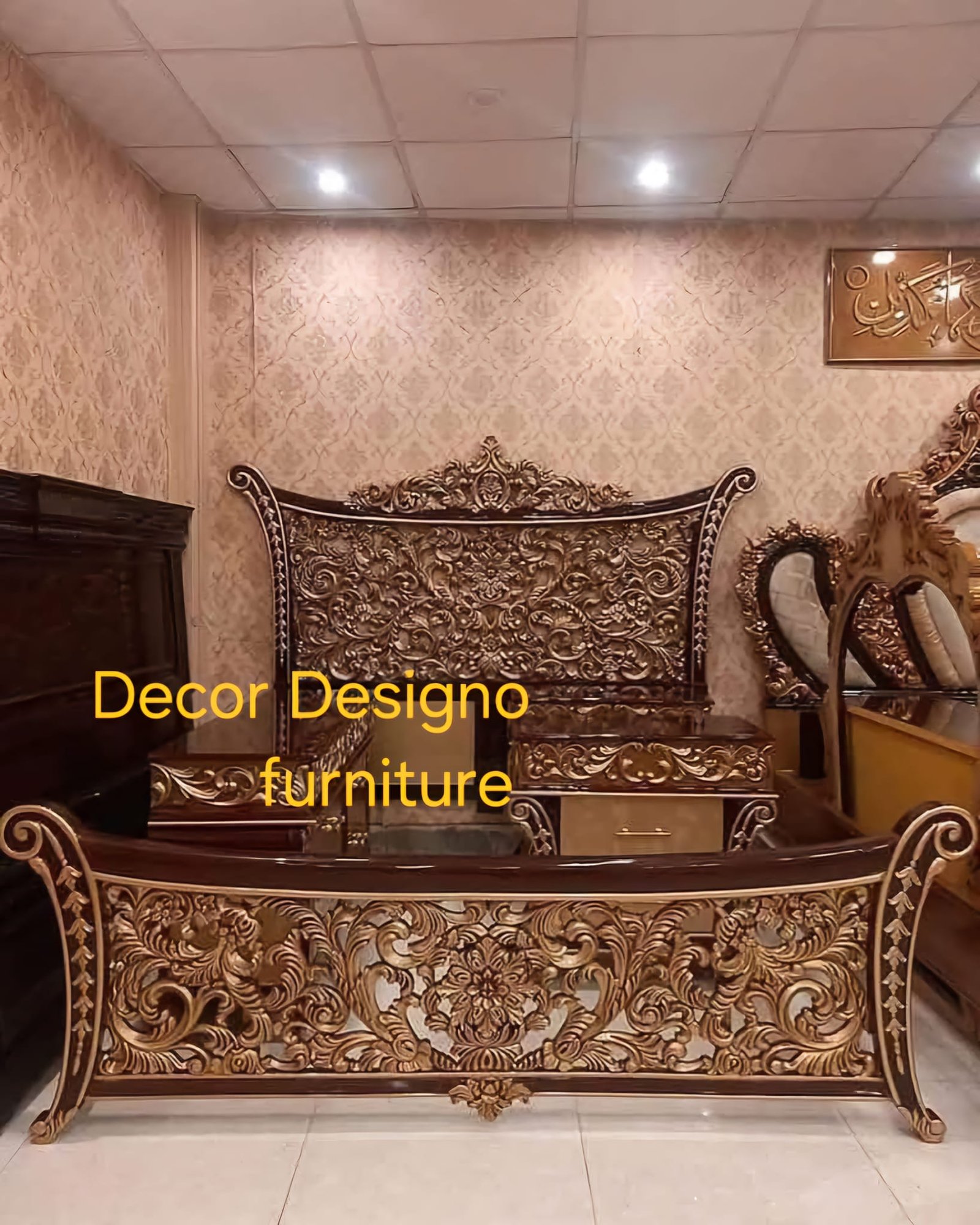 Luxury Bed Design in Pakistan Global King &Queen Size Double